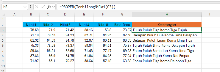 UDF Terbilang Nilai - vba.co.id